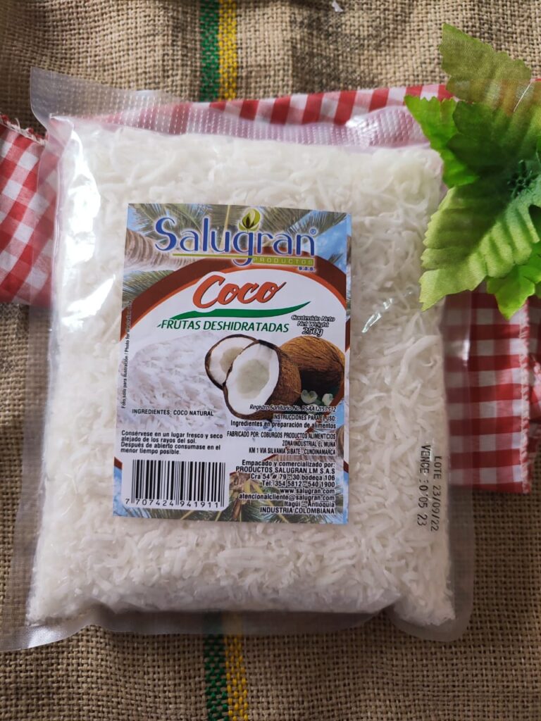 Coco natural deshidratado – Salugran